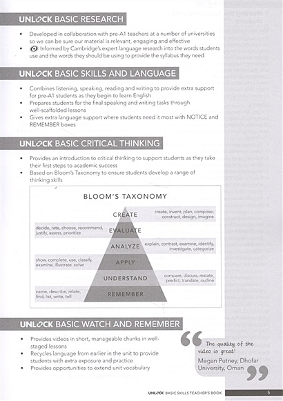 Unlock. Basic Skills. Teacher's Book. English Profile Pre A1 ...