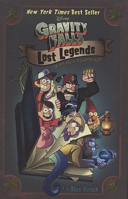 Gravity Falls: Lost Legends: 4 All-New Adventures! • Hirsch A., купить ...