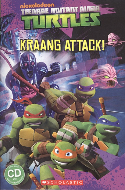 Teenage Mutant Ninja Turtles: Kraang Attack! Level 2 (+CD) • Davis F ...