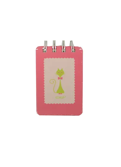 Блокнот 62*100 100л "HIMI CAT" 7БЦ, спираль, нелин.блок, офсет, инд.уп ...